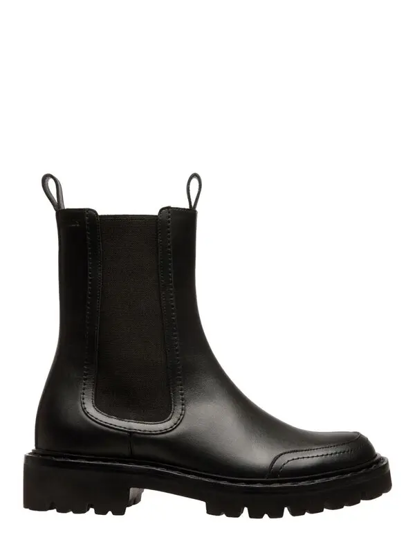 Bally Nalyna Leather Chelsea Boots - Black