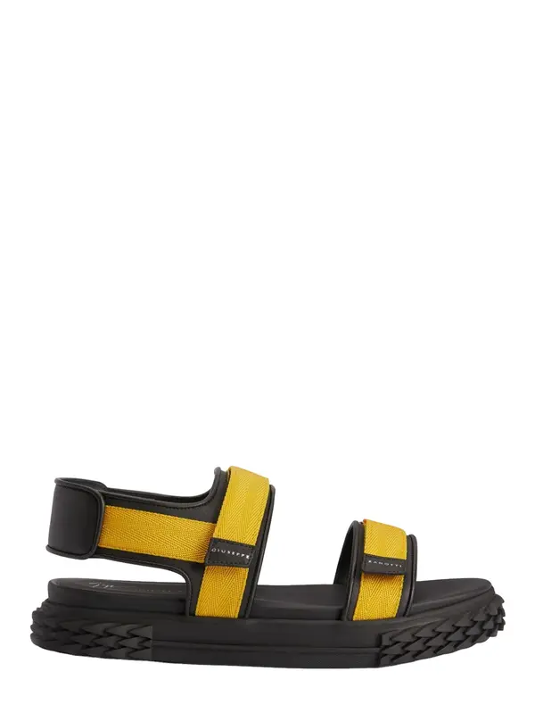 GIUSEPPE ZANOTTI Blabber Gummy Touch-strap Sandals - Black