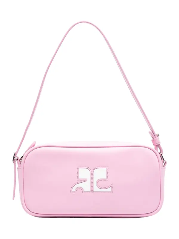COURREGES Reedition Leather Shoulder Bag - Pink