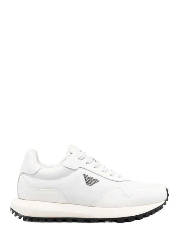 Emporio Armani Sustainability Values Low-top Sneakers - White