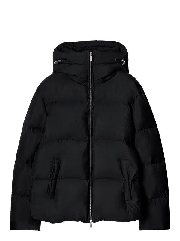 Off-White Zip-fastening Padded Jacket - Black
