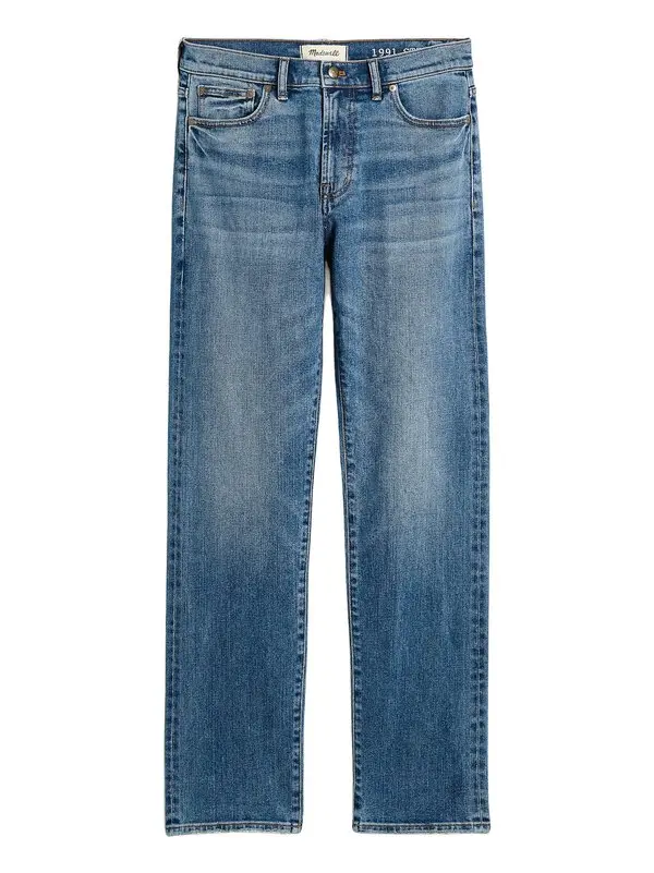 Madewell The 1991 Straight-leg Stretch Selvedge Jean - Barrington Wash