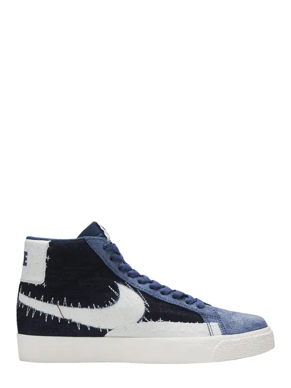 Nike Blazer Mid Sb Sashiko Pack - Blue
