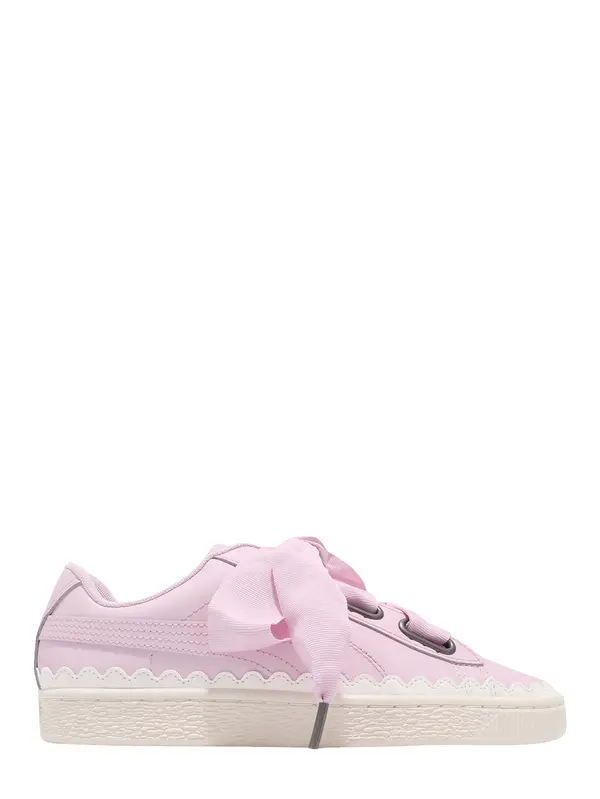 PUMA Basket Heart Scallop Sneakers - Pink