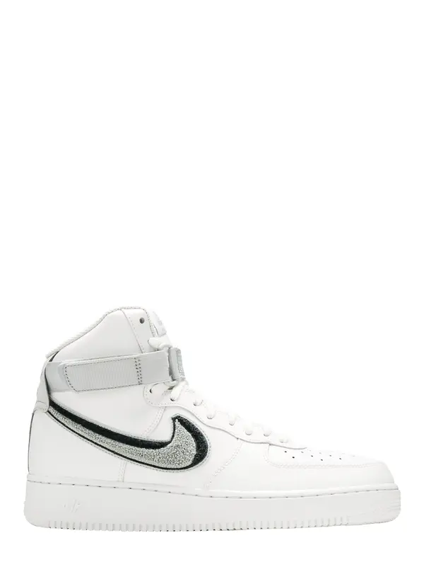 Nike Air Force 1 High '07 Lv8 'chenille Swoosh' Sneakers - White