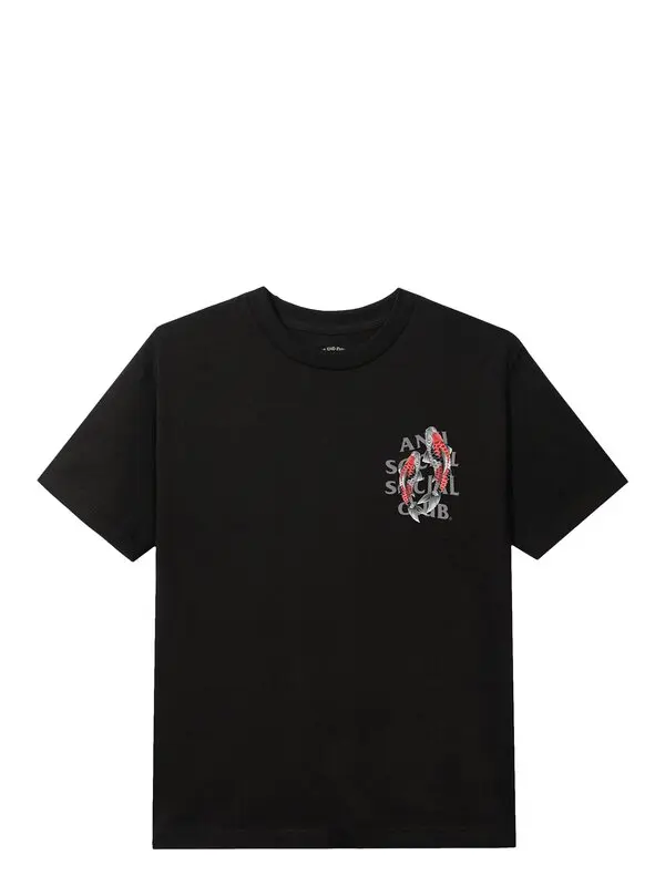 ANTI SOCIAL SOCIAL CLUB Koi Garden Tee - Black