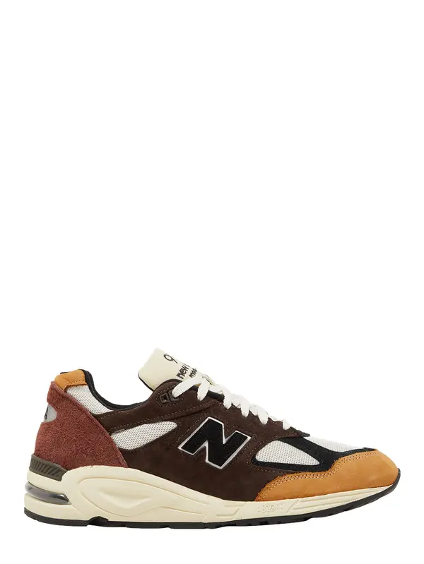 NEW BALANCE Teddy Santis X 990v2 Made In Usa - Brown