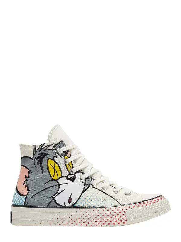 CONVERSE X Tom And Jerry Chuck 70 High Sneakers - Cream