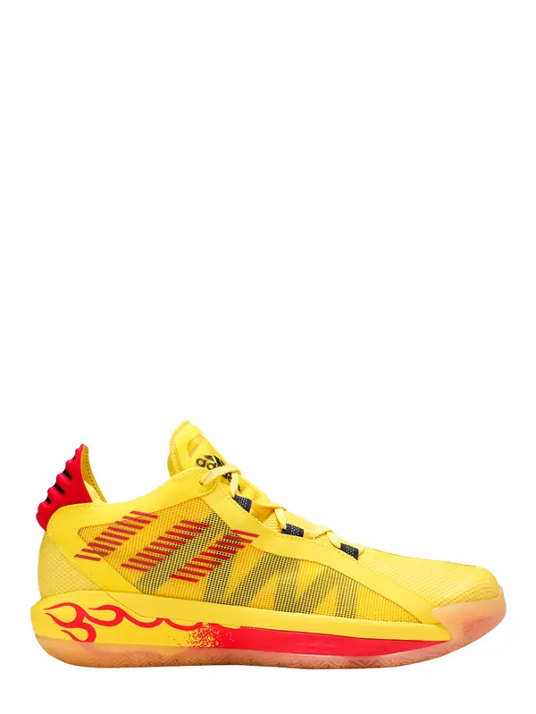 Adidas Dame 6 Gca 'hot Rod' Sneakers - Yellow
