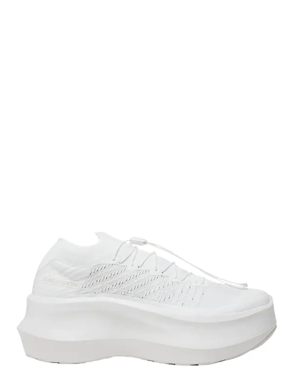 SALOMON Comme Des Garçons X Pulsar Platform Sneakers - White