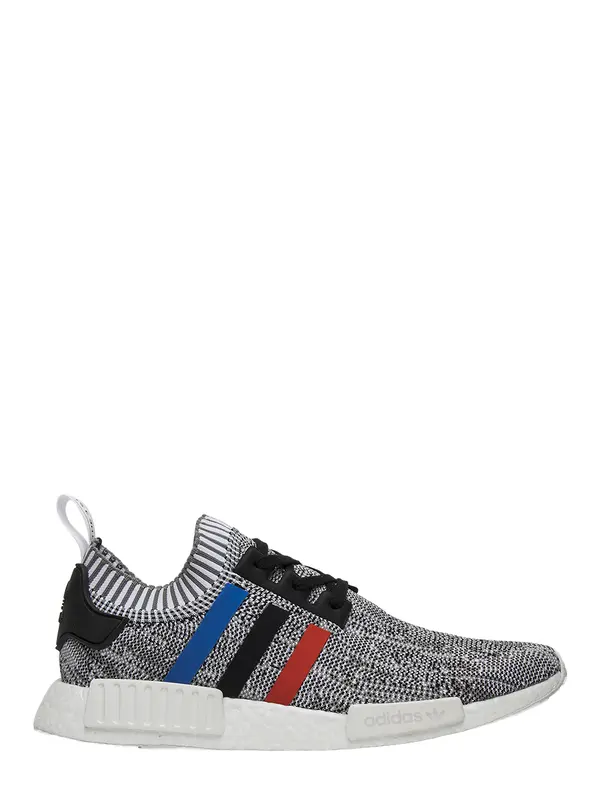 Adidas Nmd_r1 Primeknit 'tri Color' Sneakers - White