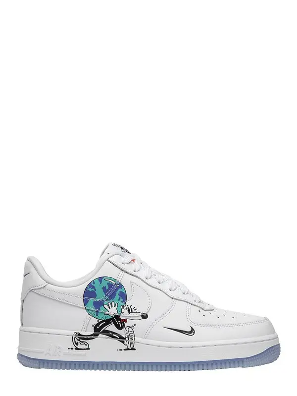 Nike Steven Harrington X Air Force 1 Low Flyleather Qs 'earth Day - White