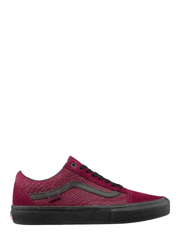 VANS Breana Geering Skate Old Skool Sneakers - Red