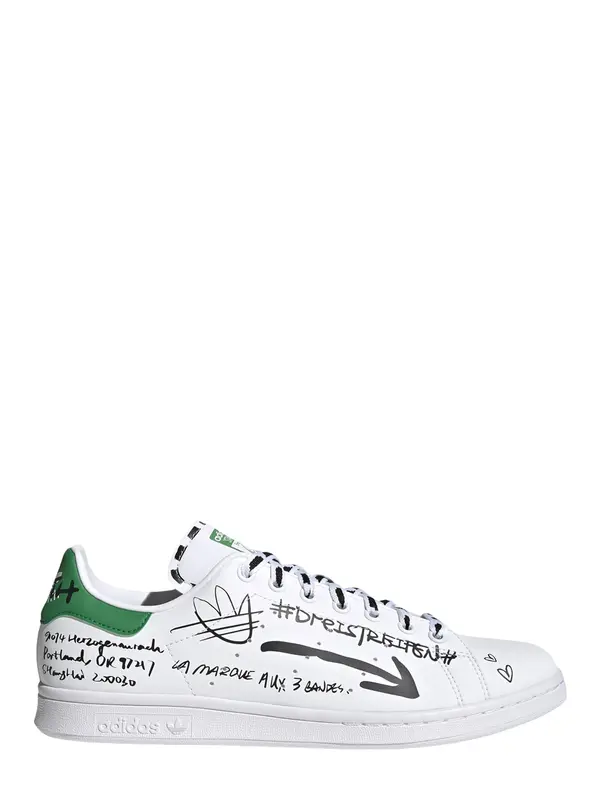 Adidas Stan Smith Graffiti Sneakers - White