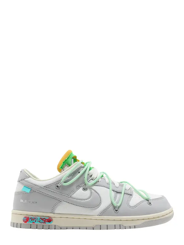 Nike Off- X Dunk Low 'lot 07 Of 50 - White