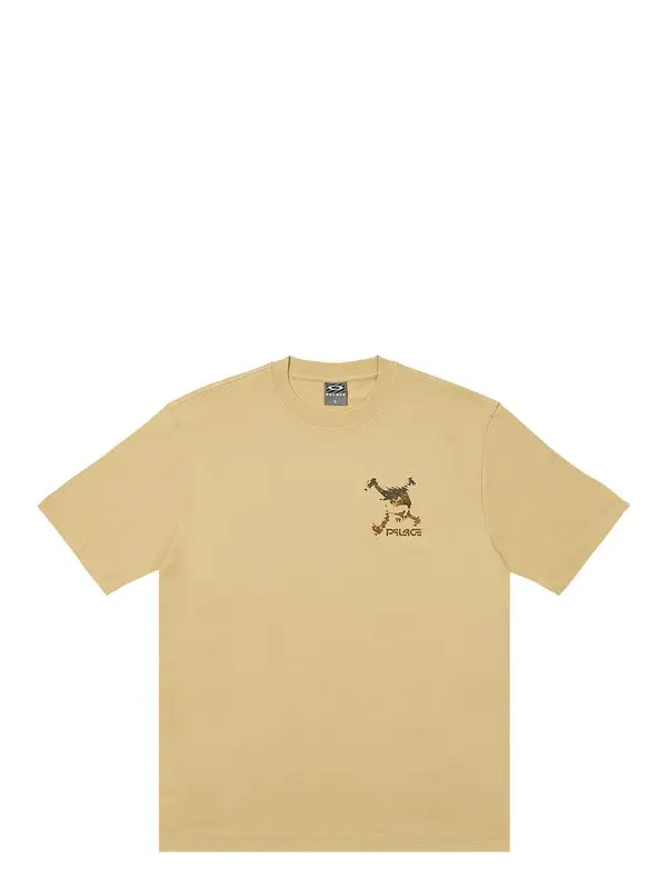PALACE X Oakley T-shirt 'sand - Tan