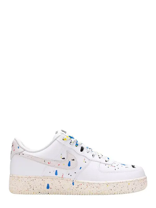 Nike Air Force 1 '07 Lv8 'paint Splatter' Sneakers - White