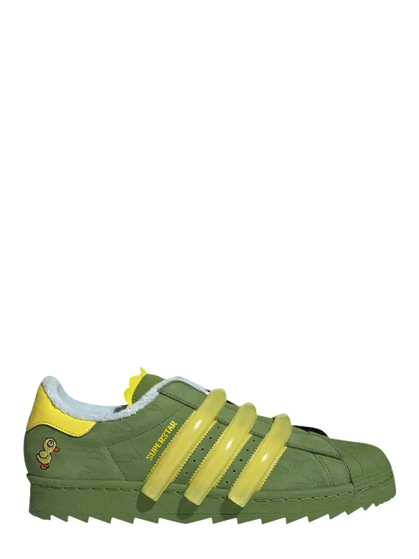 Adidas Melting Sadness X Superstar 80s Tr 'duck' Sneakers - Green
