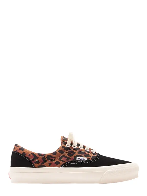 VANS Og Era Lx Leopard Print Sneakers - Black