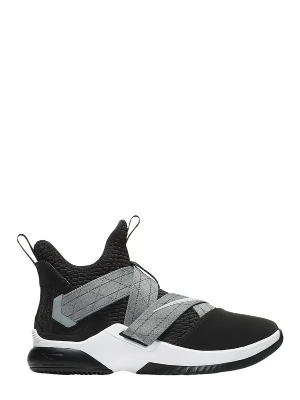 Nike Lebron Soldier 12 Air Raid Sneakers - Grey