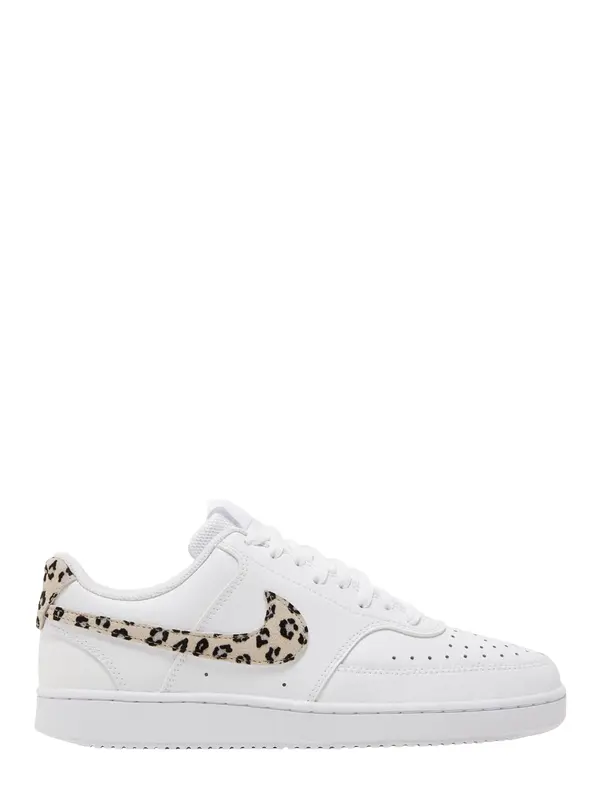 Nike Court Vision Low 'leopard Swoosh - White