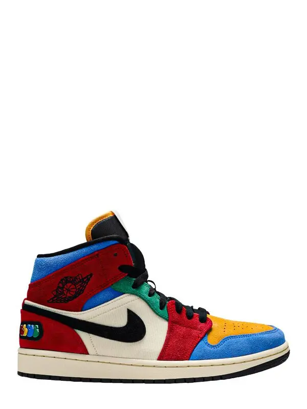 JORDAN Blue The Great X 1 Mid 'fearless - Multi-color