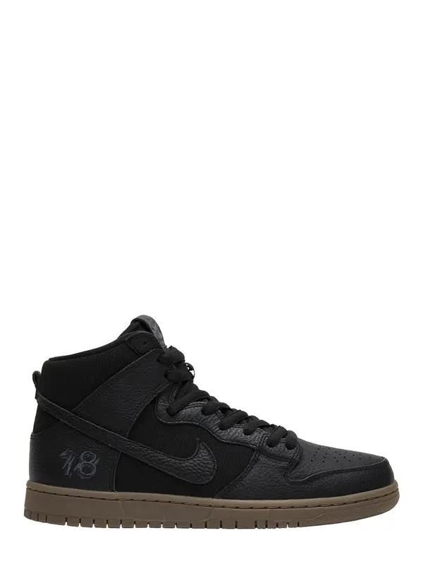 Nike Antihero X Sb Zoom Dunk High Pro 'antihero' Sneakers - Black