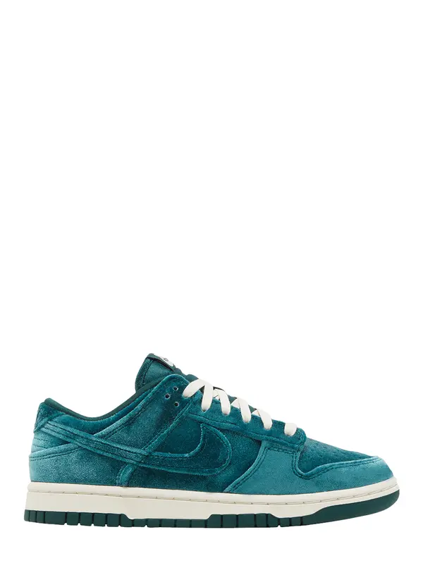 Nike Dunk Low 'green Velvet' Sneakers - Teal