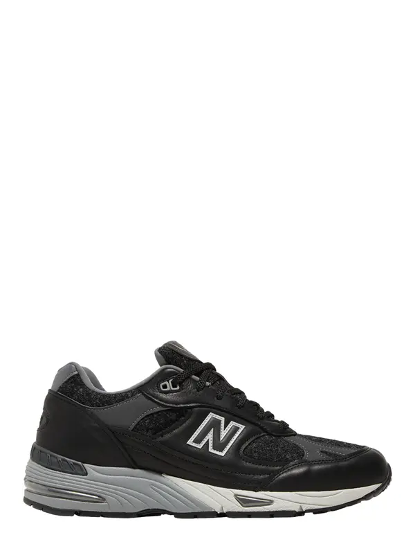 NEW BALANCE 991 Made In England 'harris Tweed' Sneakers - Black