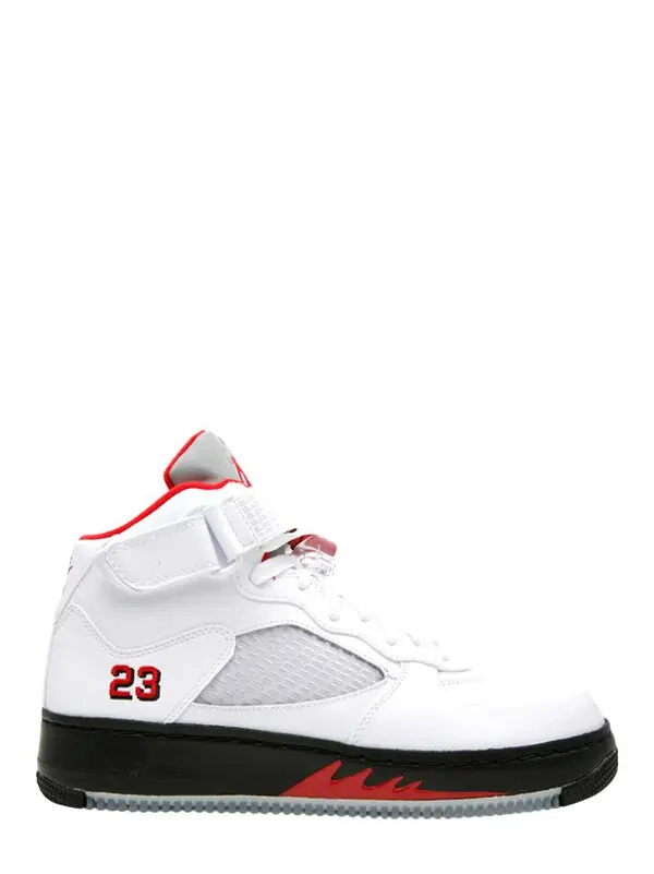 JORDAN Fusion 5 High-top Sneakers - White