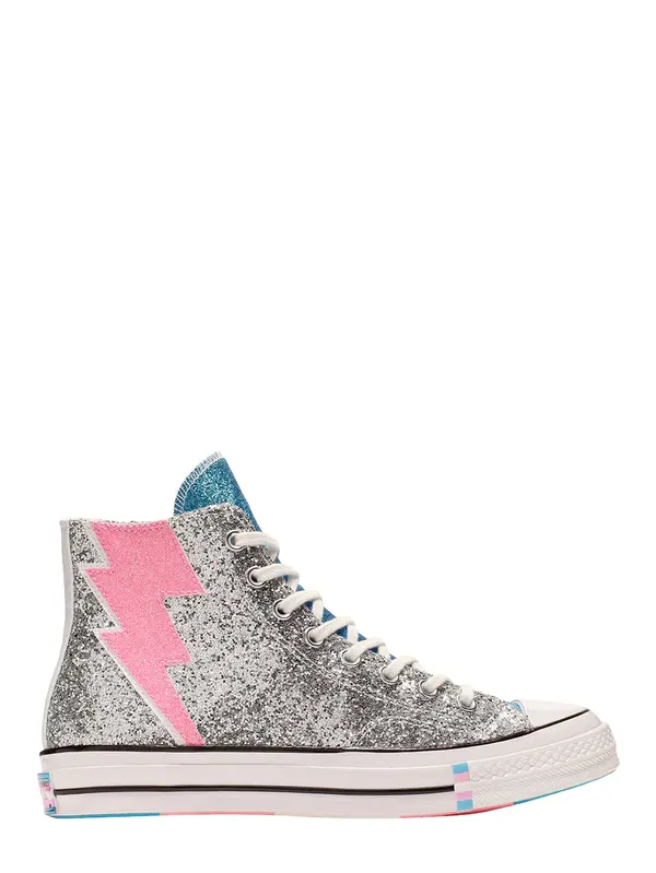 CONVERSE Chuck 70 Hi 'pride Shimmering - Silver
