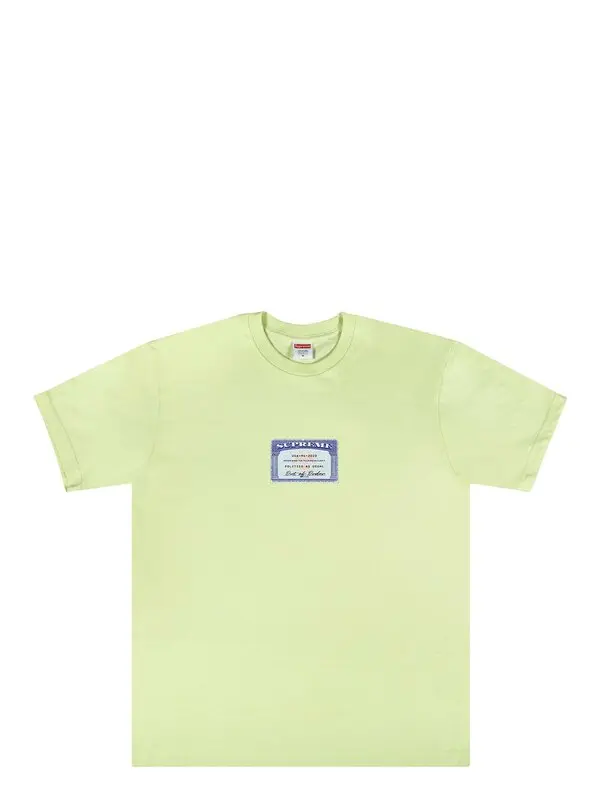 Supreme Social Tee 'pale Mint - Green