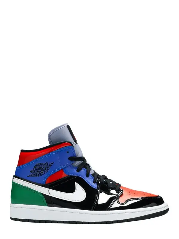 JORDAN 1 Mid Se Multi Patent - Multicolor