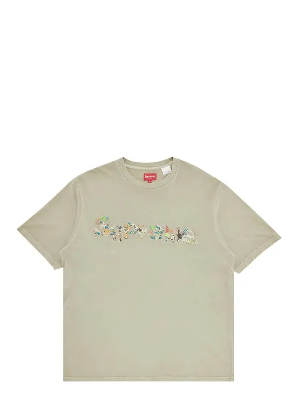 Supreme Animal Kingdom Short-sleeve Top 'dusty - Tan