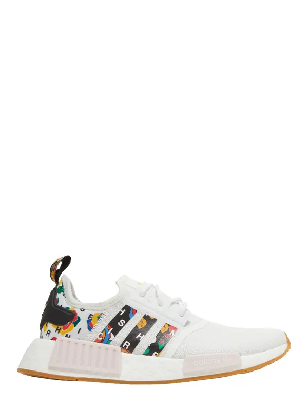 Adidas Rich Mnisi X Nmd_r1 'roses' Sneakers - White