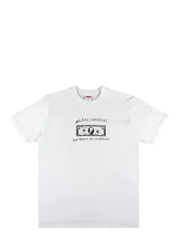 Supreme Spend It Tee - White