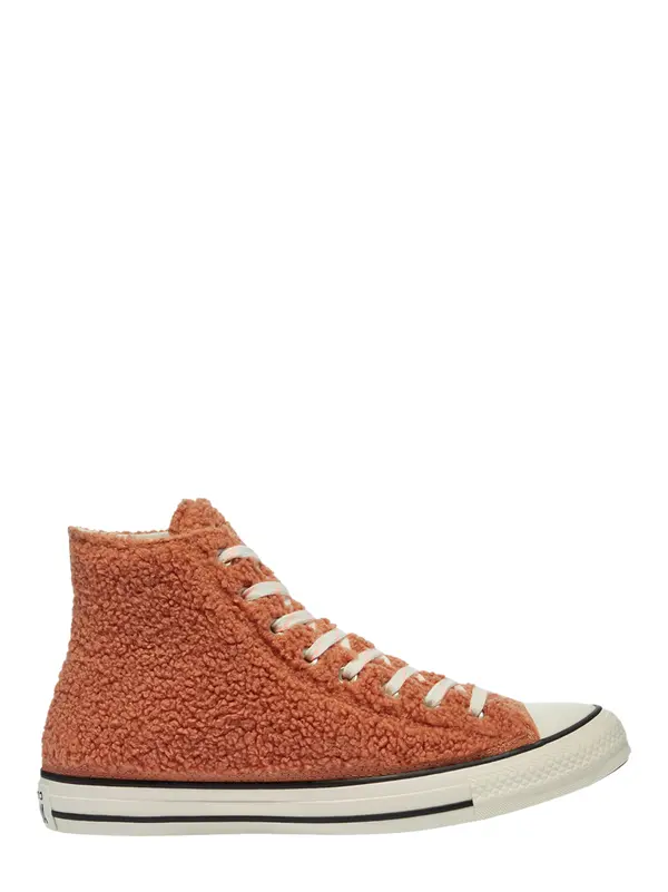 CONVERSE Chuck Taylor All Star High 'cozy Club' Sneakers - Orange
