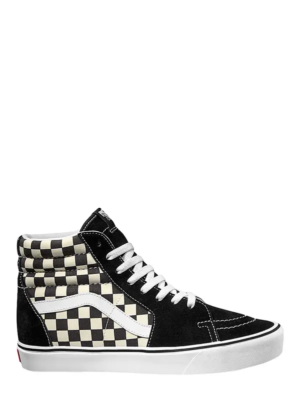 VANS Sk8-hi Lite Checkerboard Sneakers - Black