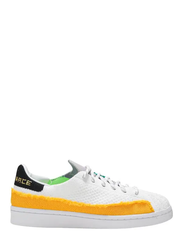 Adidas Pharrell X Superstar Patchwork Sneakers - White