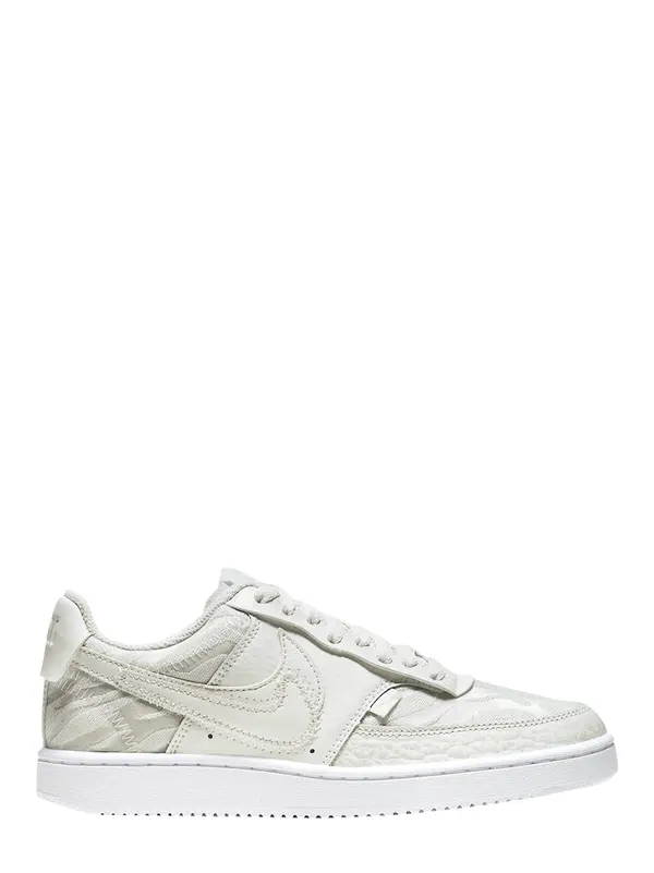Nike Court Vision Low Premium Stacked Swoosh - Cream