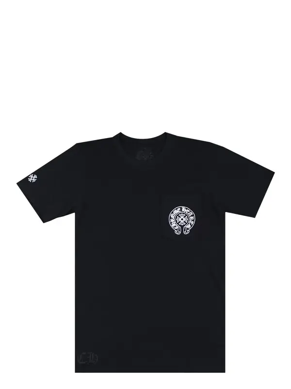 Chrome Hearts Multicolor Horseshoe T-shirt - Black