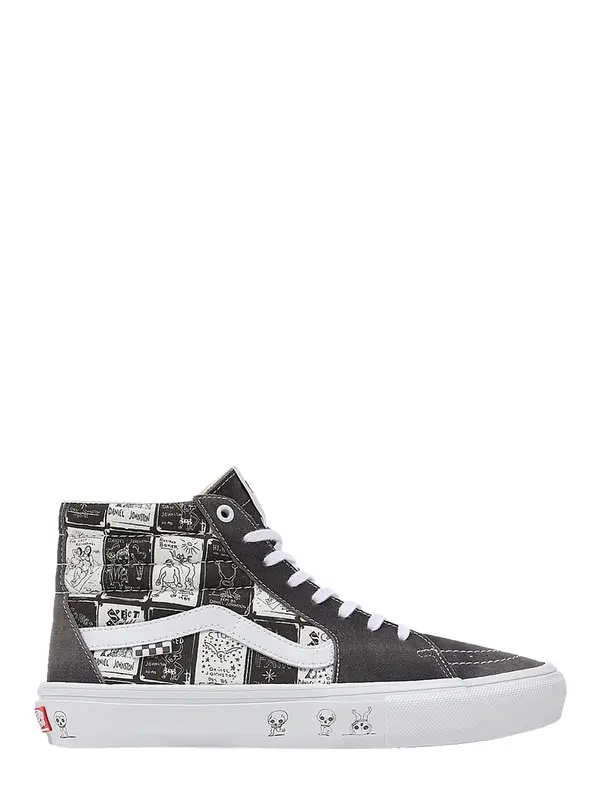 VANS Daniel Johnston X Skate Sk8-hi 'hi, How Are You Project' High-top Sneakers - Grey