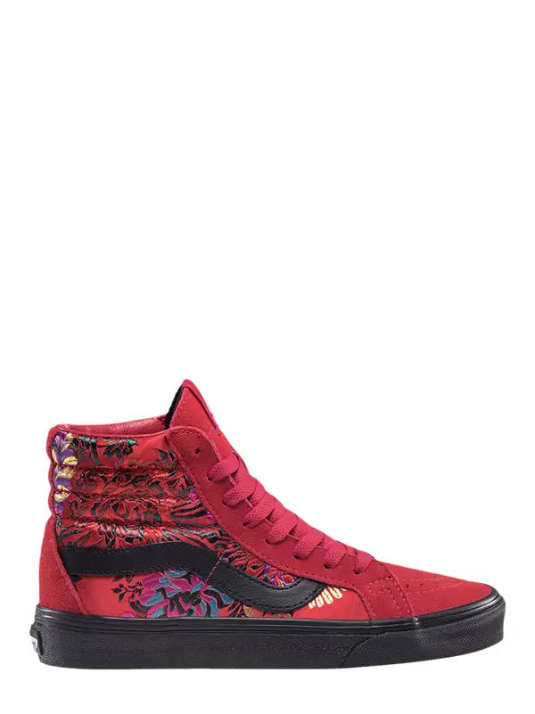 VANS Sk8-hi Reissue Festival Satin High-top Sneaker - Red