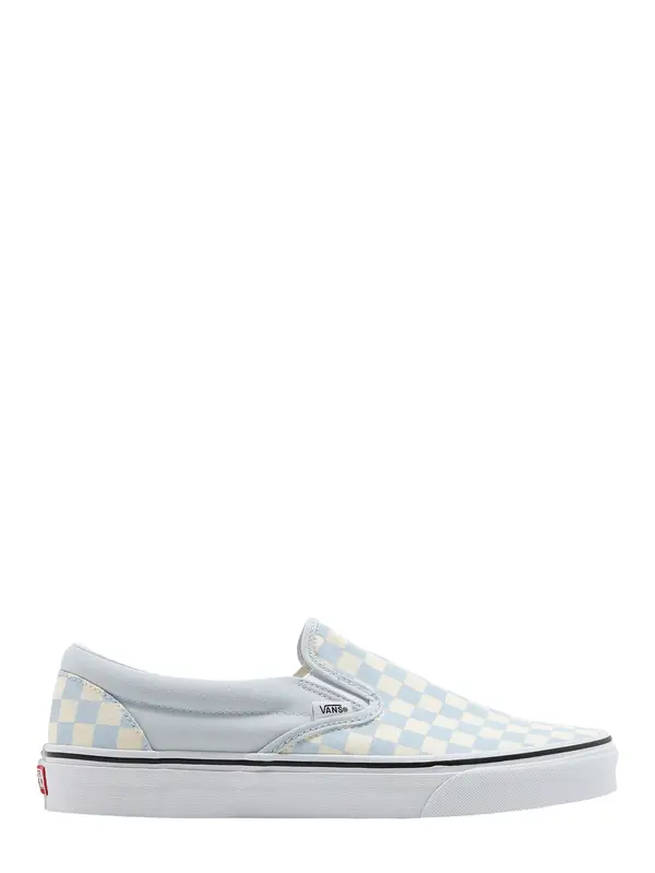 VANS Classic Checkerboard Slip-on Sneakers - Blue