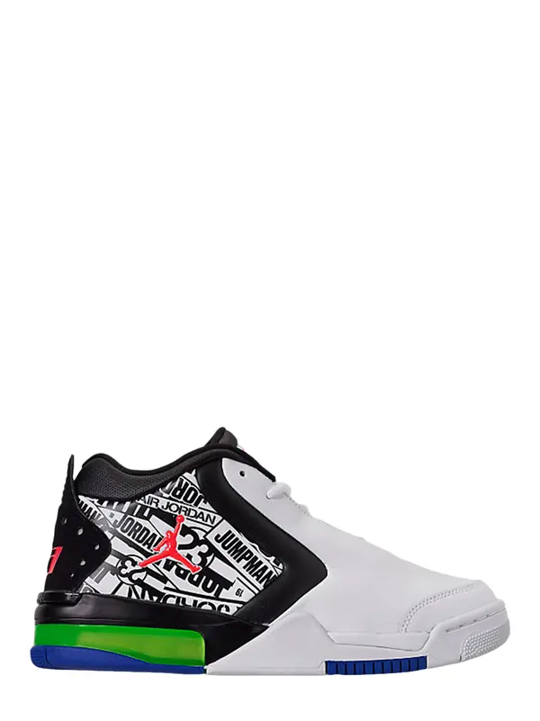 JORDAN Big Fund Premium Logos Sneakers - White