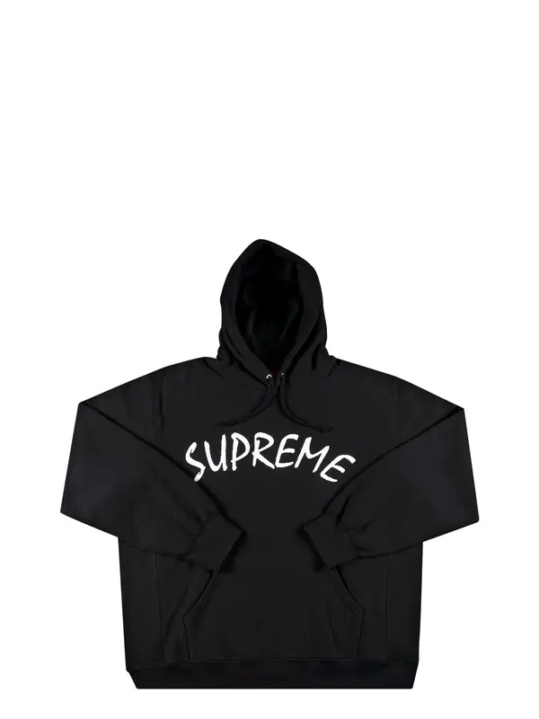 Supreme Ftp Arc Hooded Sweatshirt - Black