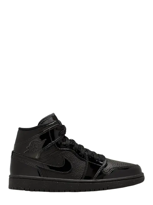 JORDAN 1 Mid Patent - Black