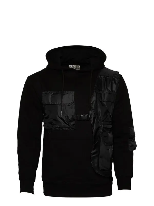 MARKET Multi Pocket Hoodie - Black