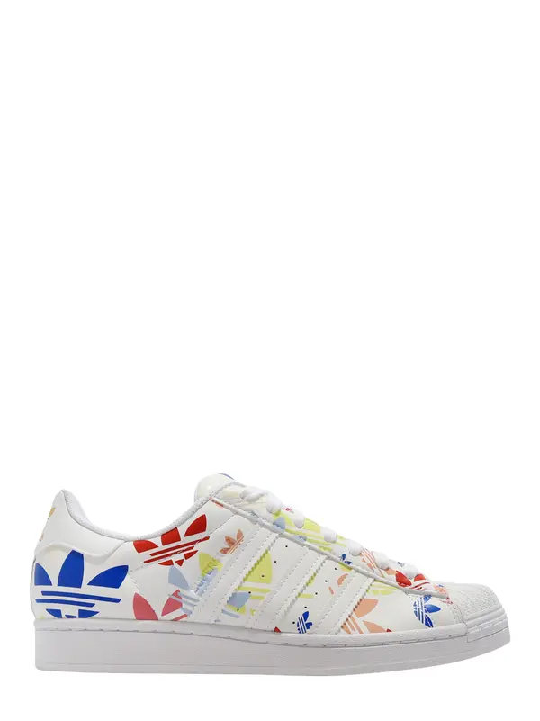 Adidas Superstar Allover Trefoil - White