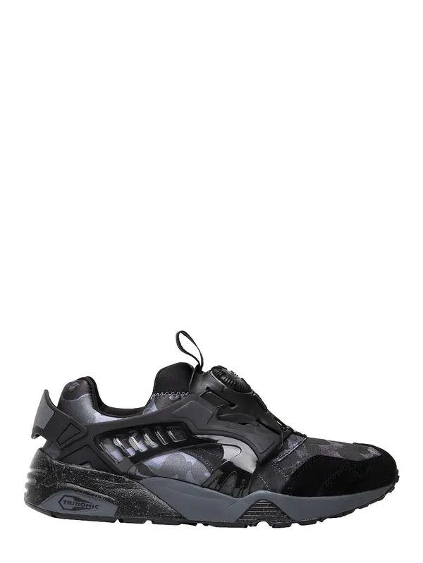 PUMA A Bathing Ape X Disc Blaze Camo Sneakers - Black
